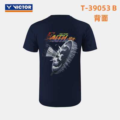 速干胜利手绘短袖VICTOR威克多
