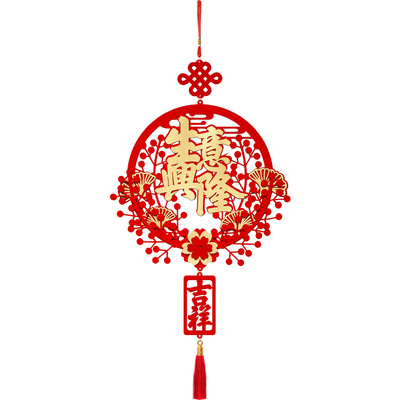生意兴隆福字挂件2026马年新年春节过年喜庆挂饰招财进宝门贴年货