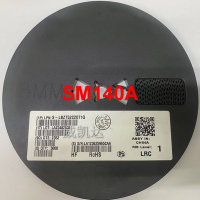 二级管 SM140A 封装DO-214AC(SMA)  原装正品LRC 7500个/圆盘