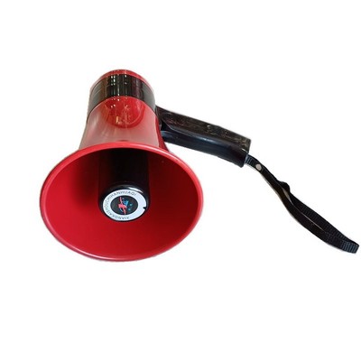 90秒录音锂电手持喊话器 35W电子音乐宣传号筒大声叫卖器音扩喇叭