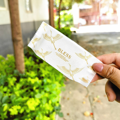 袋芳芳BLESS仙鹤棉纸凤梨酥