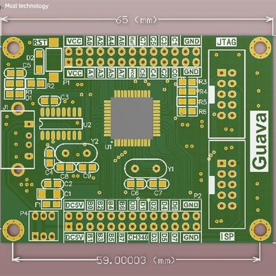 Atmega32A最小系统开发板/Atmega32开发板/ AVR单片机开发板