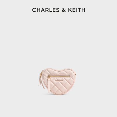 [情人节礼物]CHARLES&KEITH女包CK2-80151641-A爱心斜挎包婚包