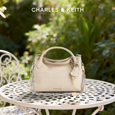 复古链条凯莉包CHARLES&KEITH