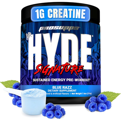 美国洛杉矶直邮PROSUPPS Mr. Hyde 标志性健身前粉末性能能量耐力