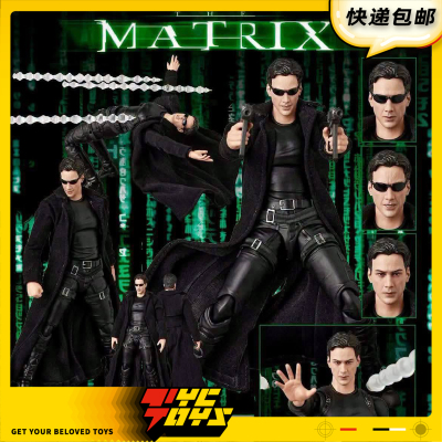 【TYCTOYS】定金预售MEDICOM TOY MAFEX黑客帝国尼奥1/12可动人偶