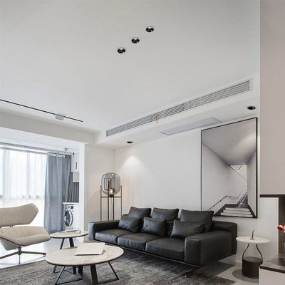 嵌入式防眩光智能蜂窝网天花灯客厅无主灯照明米家射灯灯具
