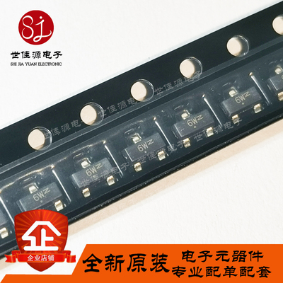 MMBFJ175LT1G 丝印6W GW  贴片SOT-23 P沟道JFET结型场效应晶体管
