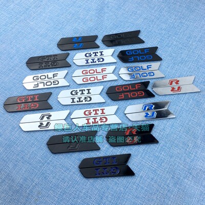 GTI车贴R标叶子板侧标