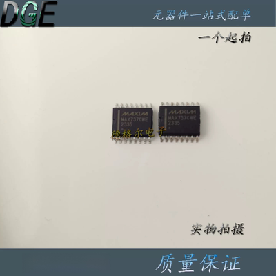 全新进口MAX737CWE+