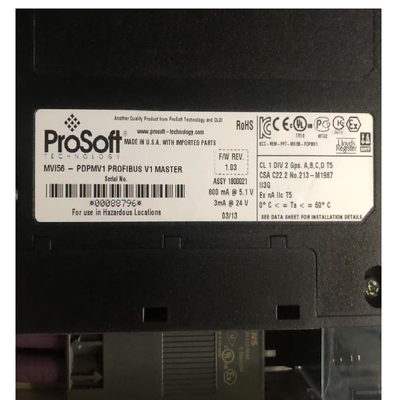 MVI56-PDPMV1 ProSoft 模块 MVI56PDPMV1