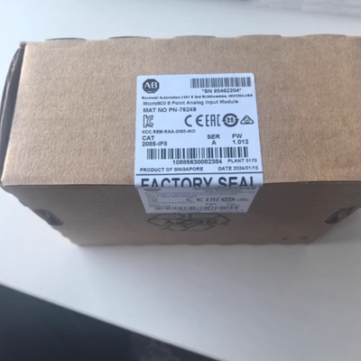 AB Micro800 8点模拟输入模块2085-IF8，序列号A，软件版本1.012