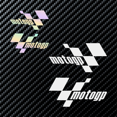 motogp比赛标志贴纸个性机车头盔贴花摩托车改装车贴防水反光车贴