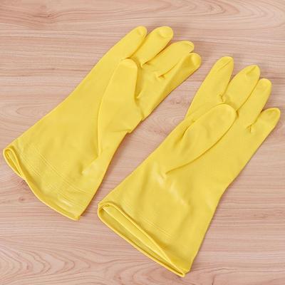 Household Cleaning Laundry Gloves, Dishwashing Rubber Non-sl