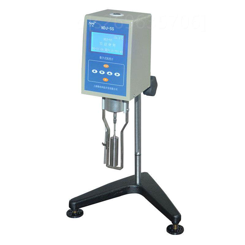 。上海物光NDJ-5S/8S数显旋转粘度计涂料油漆测试仪黏度仪液晶SNB_虎窝淘