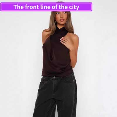 Sexybacklessslitspaghettistrap