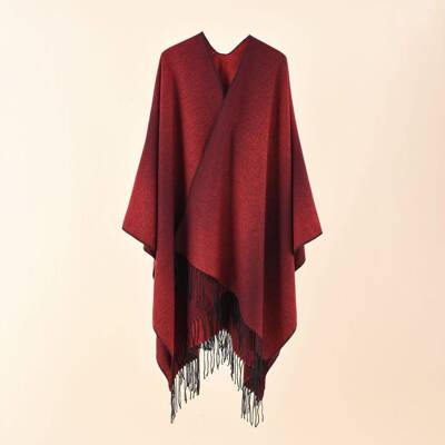 New Travel Vacation Regular Large Shawl Cloak Women
