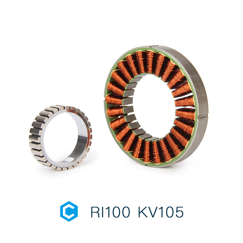 RI100 KV105 T-MOTOR外骨骼四足机器人内转无框力矩高精度电机_虎窝淘