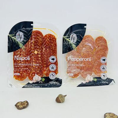 ISU INDEPENDENT SALUMI UNION OF Napoli & Pepperoni 100gX2