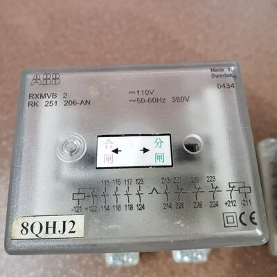 议价:RXMVB 2 -110V控制电压 RK 251 206-A
