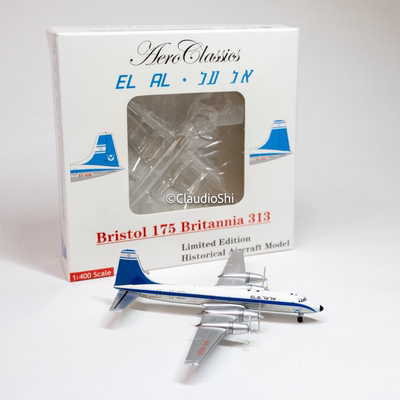 Aeroclassics（AC） 1/400 EL AL 以色列航空 不列颠尼亚Britanni