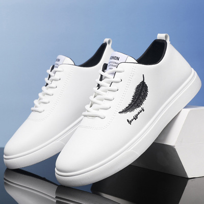 白软的软皮面防水防滑平底工作鞋