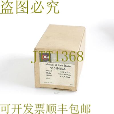 供应CUTLER HAMMER 910H75A 手动 X 线启动器 115230V 交流