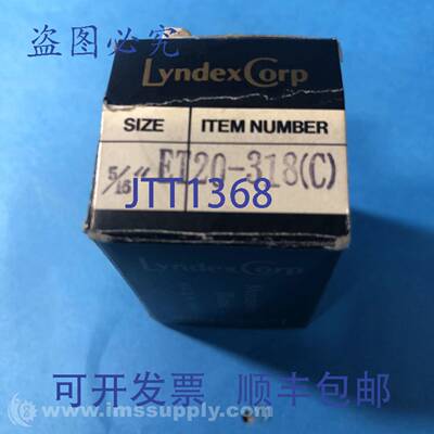 原装供应Lyndex ET20-318 COLLET ASSEMBLY，ER20，圆形 FNOB