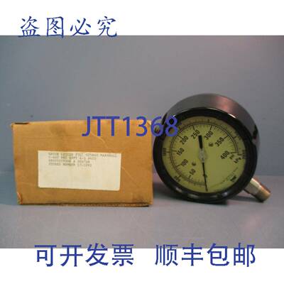 供应马歇尔镇压力表 G25860 填充 0-400PSI NPT 4- 410