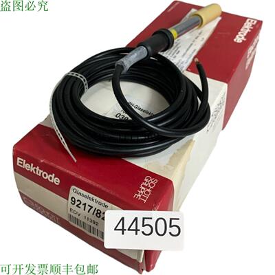 供应Schott 921782 电极 de Verre Edv 11392