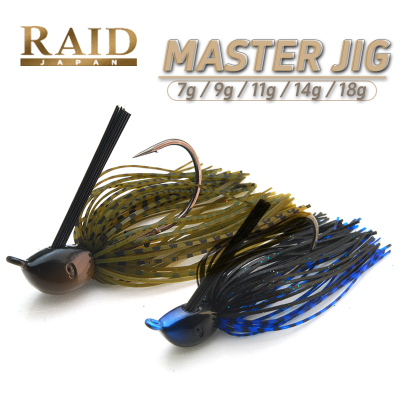 日本Raid 障碍JIG MASTER JIG 结构FLIPPING水漂防挂胡须佬路亚饵