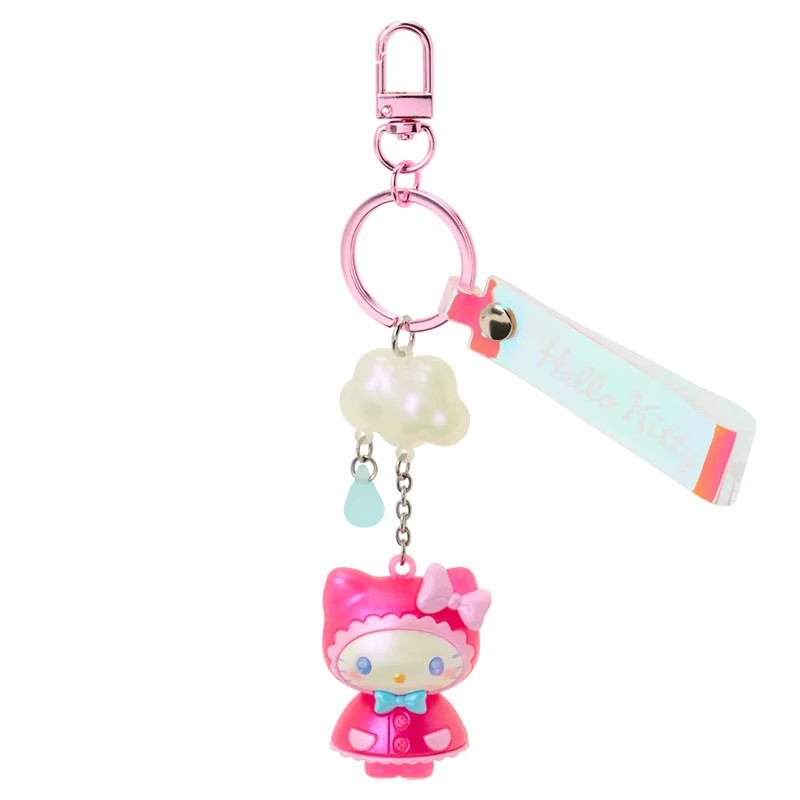 日本Sanrio正品Hello Kitty 匙扣包掛件(雨衣)