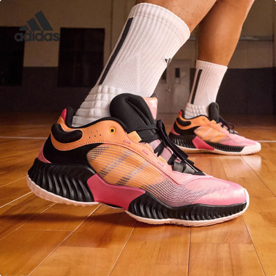 Adidas阿迪达斯PRO VENTILATE LOW男子低帮运动实战篮球鞋 JH5840