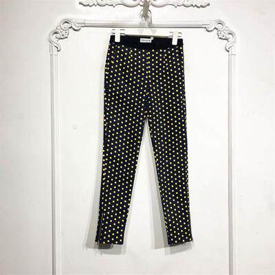 网红*SLN系列 D80379 时尚长裤品牌女装折扣颦薪搽