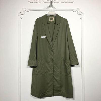 N系列 8184S205 时尚风衣外套品牌女装折扣颦薪