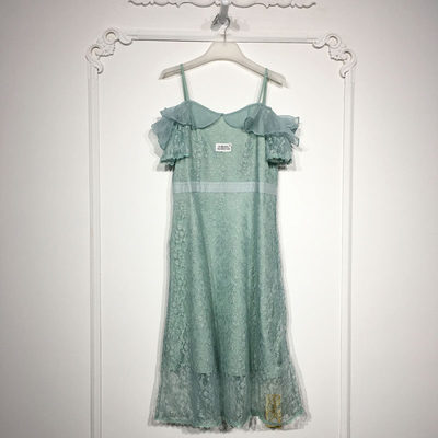 潮系列 8238S100 时尚连衣裙品牌女装折扣颦薪