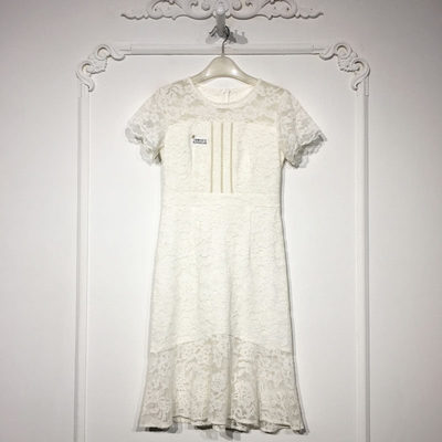 潮系列 8254S049 时尚连衣裙品牌女装折扣颦薪