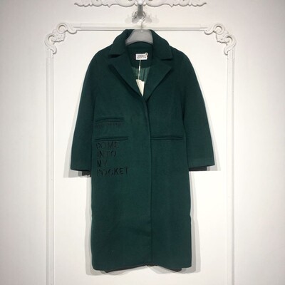 洛B系列 8274S218 时尚毛呢外套品牌女装折扣颦薪