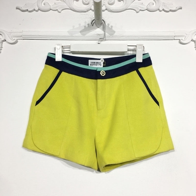 珂P系列 8085S179 时尚毛呢短裤品牌女装折扣靓