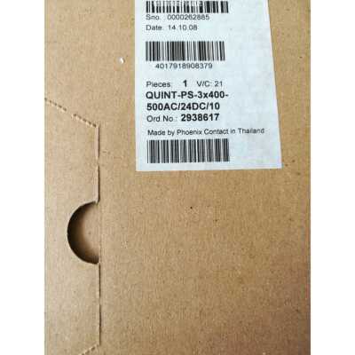 2938617 QUINT-PS-3x400-500AC/24DC/10 菲尼克斯工业电源订货