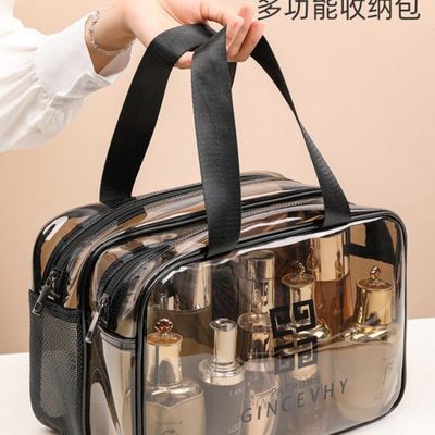 洗漱包干湿分离防水男手提洗浴兜浴包女士旅行出差化妆收纳洗澡袋