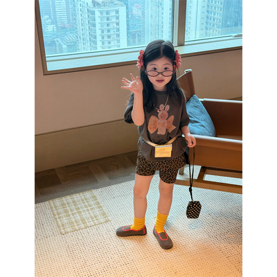 YTJJ·26夏~豹纹骑行裤26700