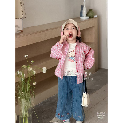 萌希·26春~波点下摆T恤M6326