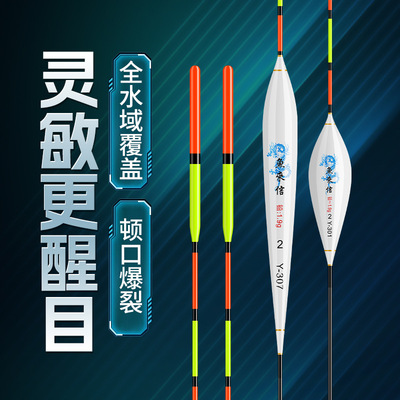 加粗醒目纳米漂高灵敏鲫鲤鱼浅水鲢鳙大物浮漂临湘野钓综合鱼漂