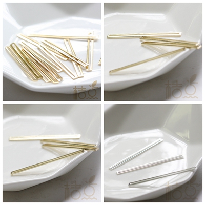 黄铜长条镂空欧美流行风diy饰品