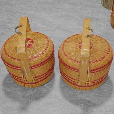 永春漆篮红色封油拜手工二