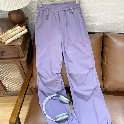 女式休闲长裤 保罗彼得专柜正品夏季新款户外工装风KDFBK01260