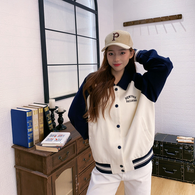 专柜正品棒球服保罗彼得学院风