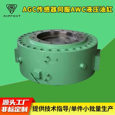 冶金热轧板带轧机液压油缸 AGC传感器伺服液压油缸 国月液压
