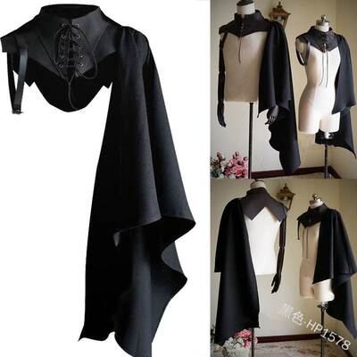 2023跨境外贸时尚男士中世纪复古披肩Medieval vintage shawls。